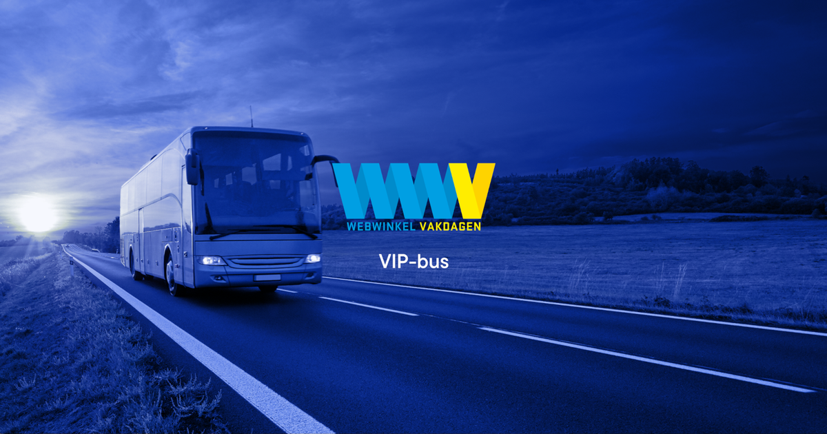 With a VIP bus from Antwerp to the Webwinkel Vakdagen | iO | iO