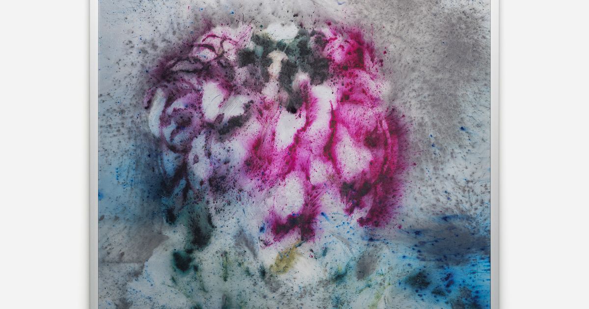 Snow Lotus No. 1 by Cai Guo Qiang