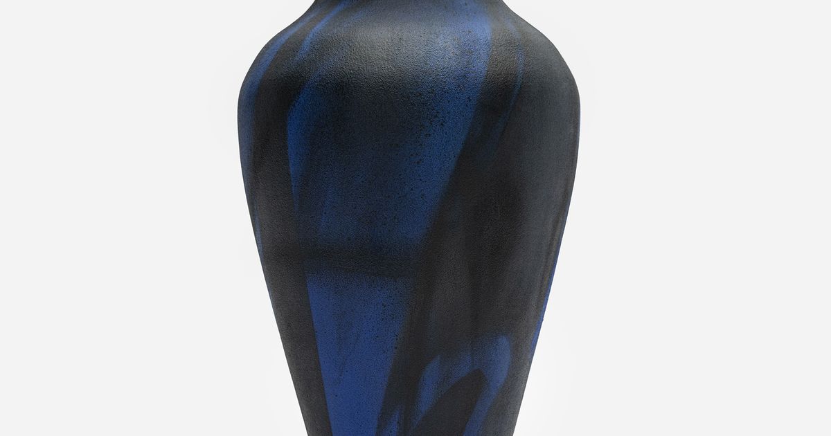 Untitled (Blue Amphora) by Adam Pendleton
