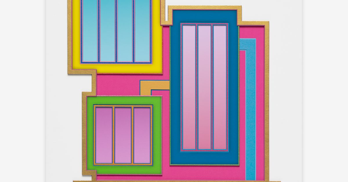 Rising High II by Peter Halley