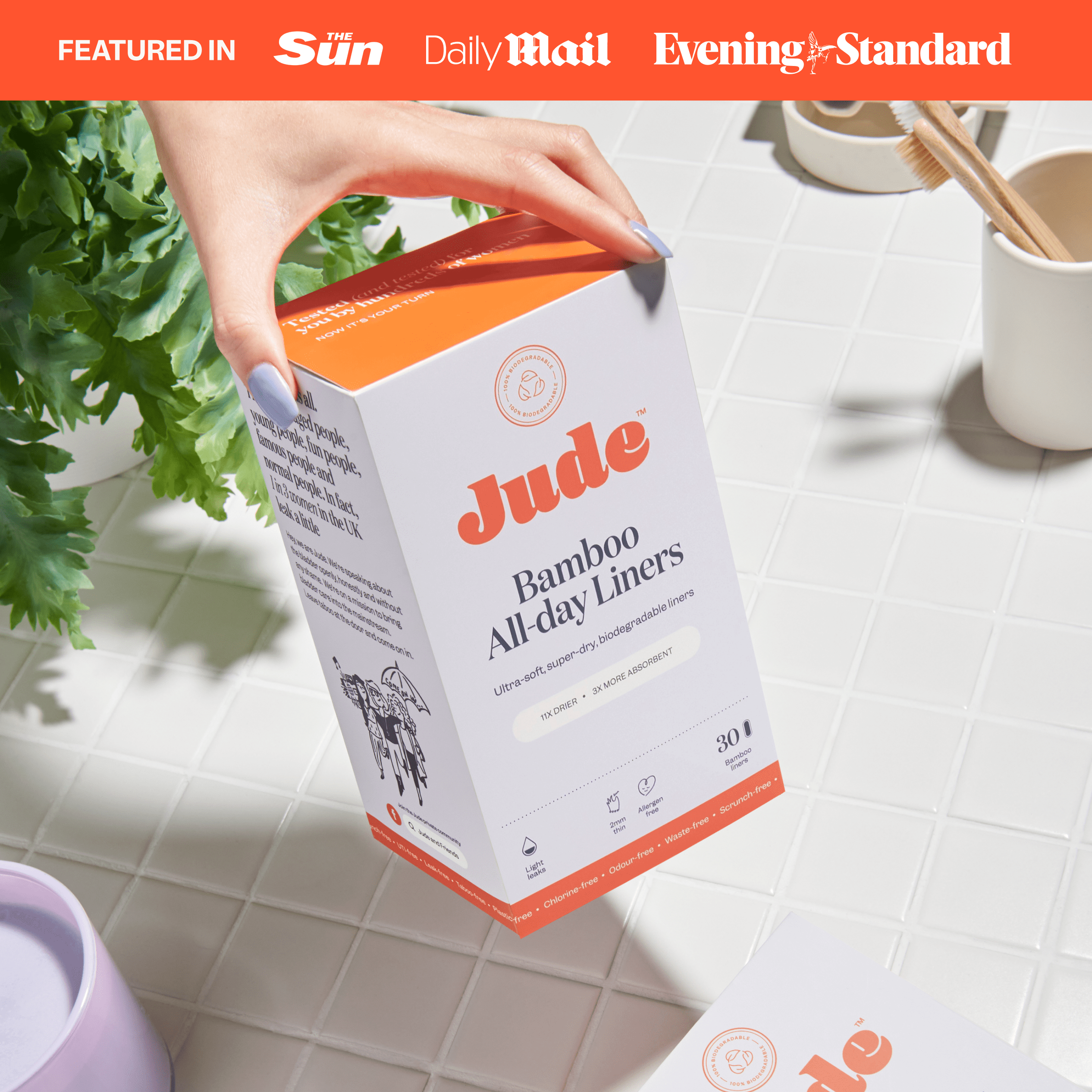 Jude - Bamboo All-Day Liners - Bladder Weakness - Incontinence ...