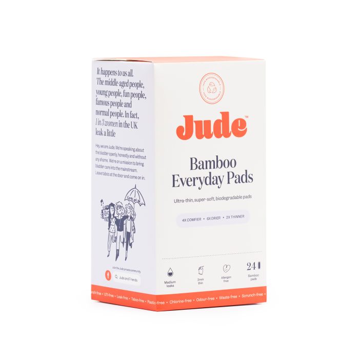 Incontinence Pads | Plant-Based Bamboo Everyday Pads from Jude
