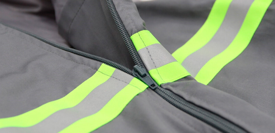 Materiales de la ropa de trabajo