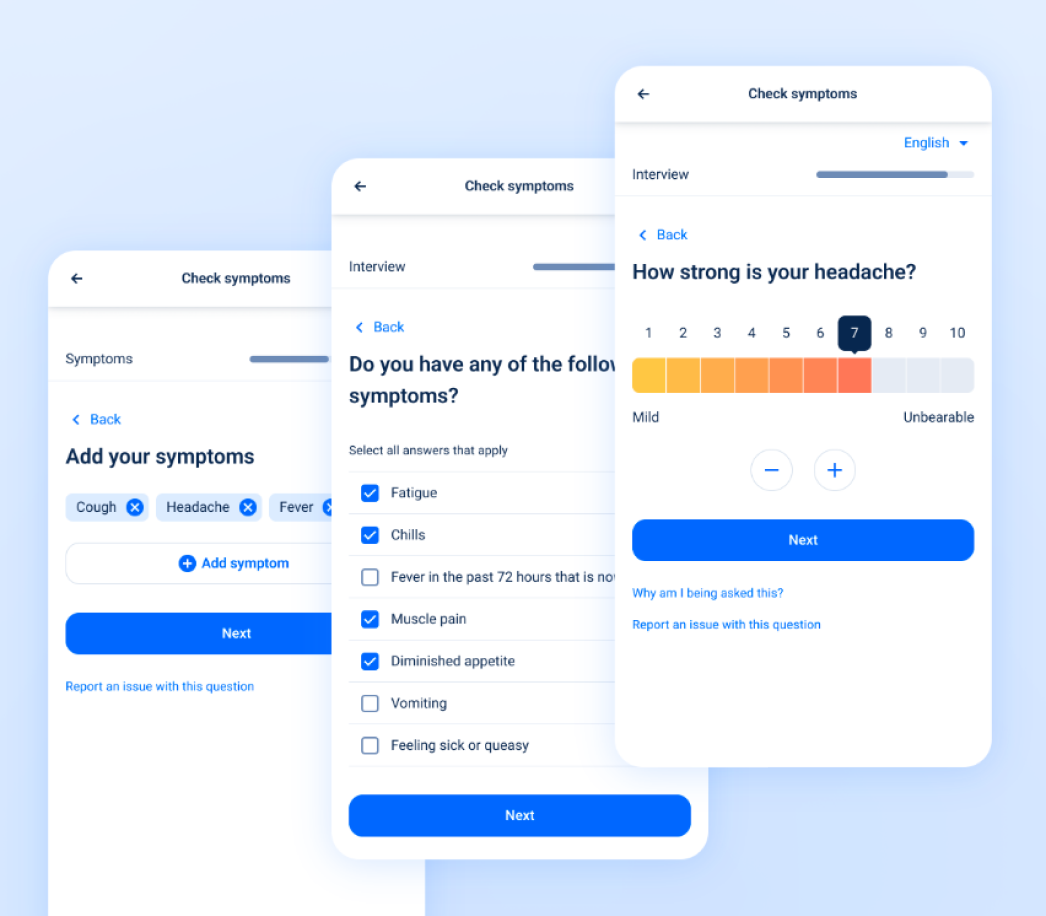Guide to virtual triage symptom checkers