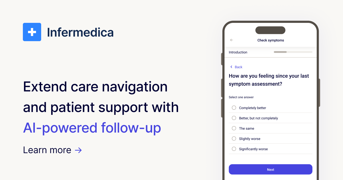 AI-powered patient follow-up