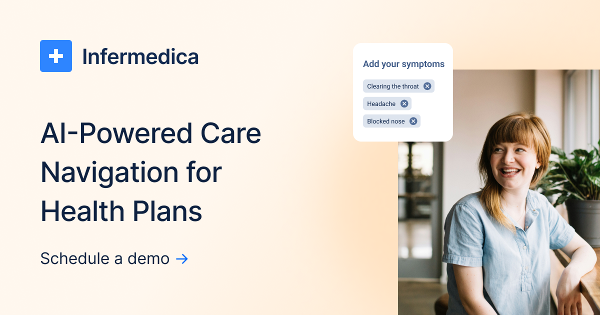 Improve member engagement: AI care navigation for payers – Infermedica