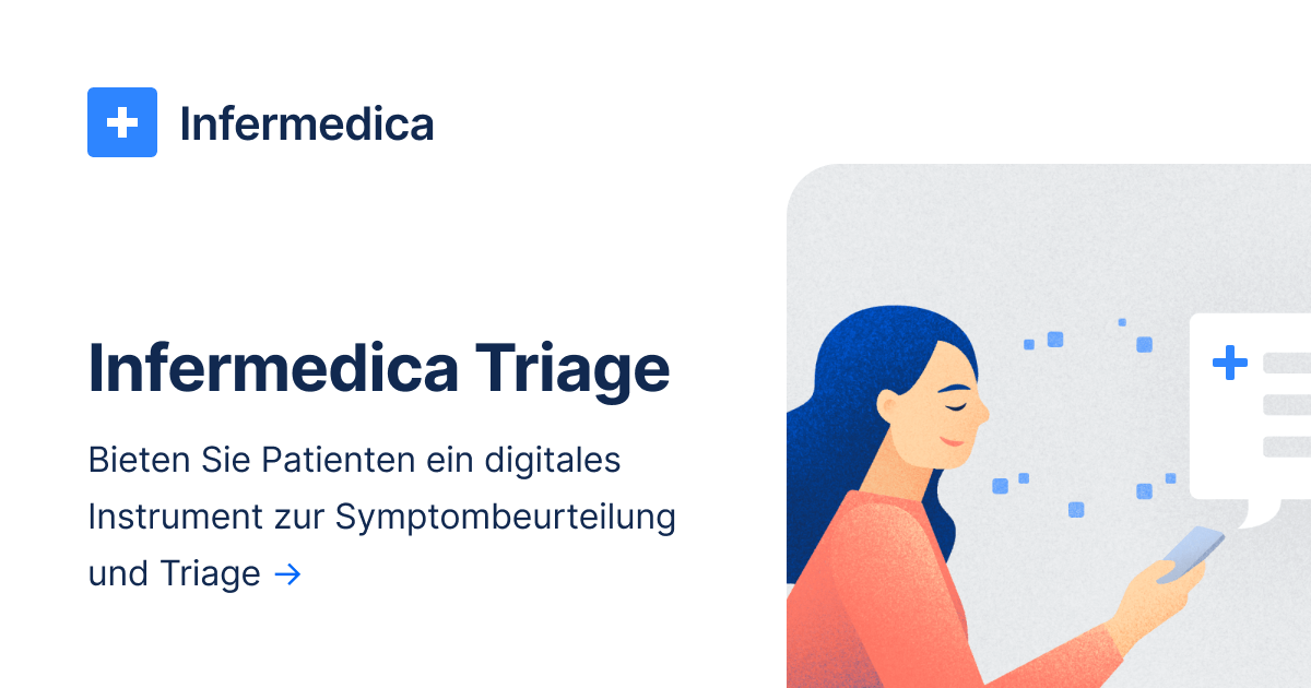 Digitales Triage-Modul - Infermedica
