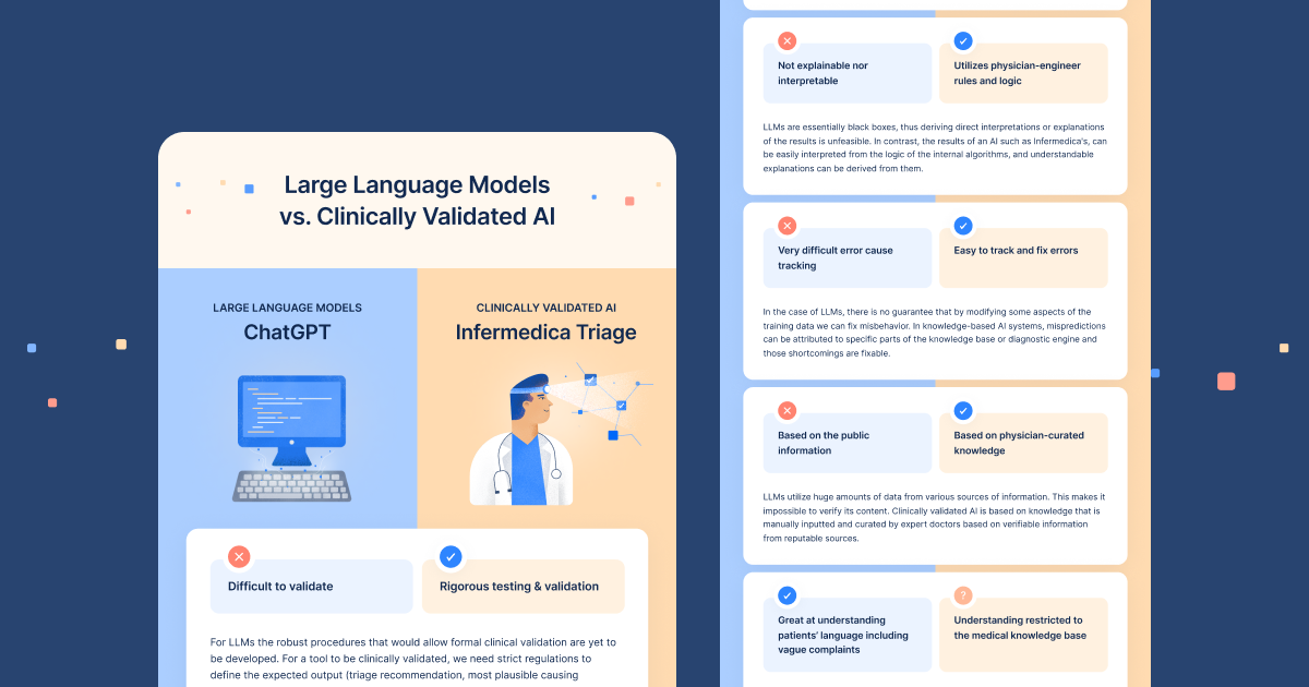 The essential role of clinically validated AI in the age of LLMs ...