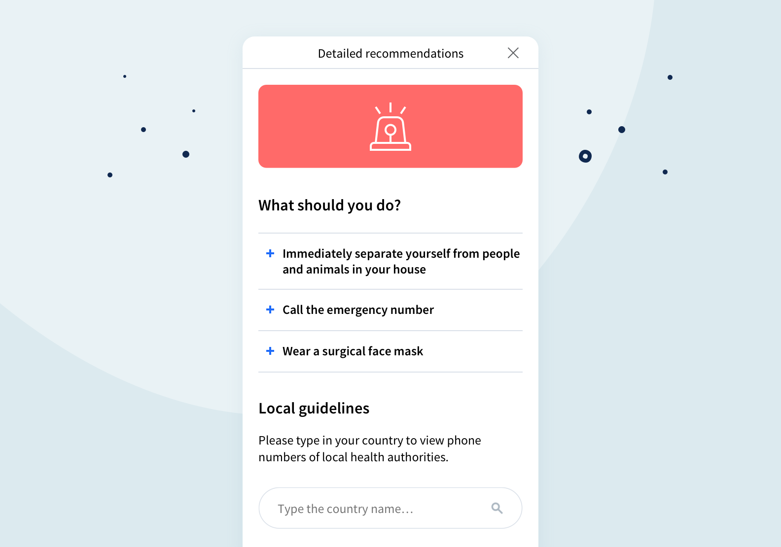 COVID-19 Risk Assessment ChatBot is live