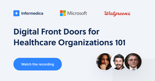 Digital Front Doors for Healthcare Organizations 101