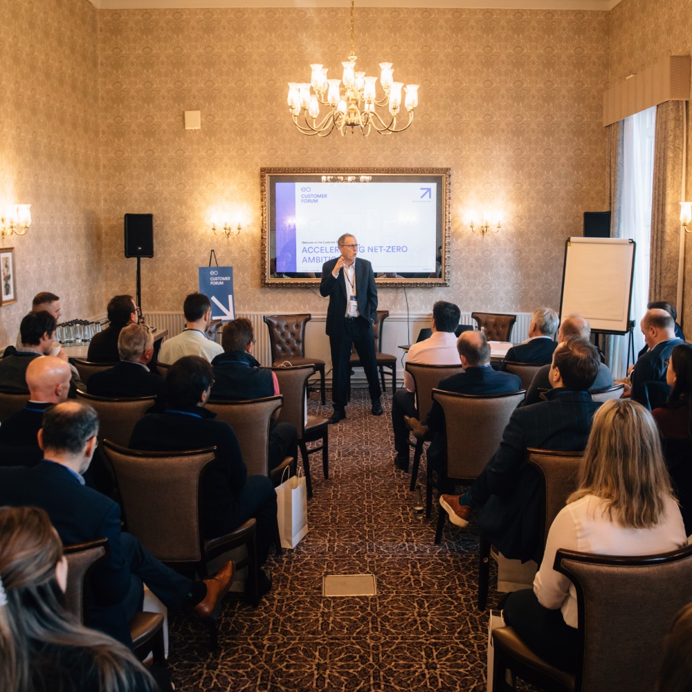 EO Customer Forum – Accelerating Net Zero Ambitions