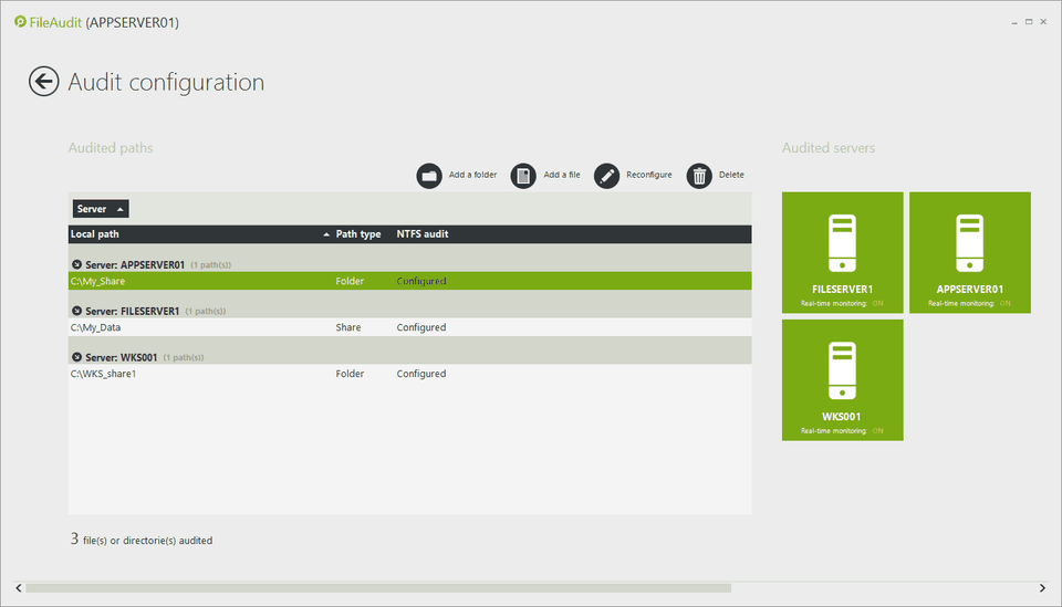 Monitor File Changes on Windows Servers