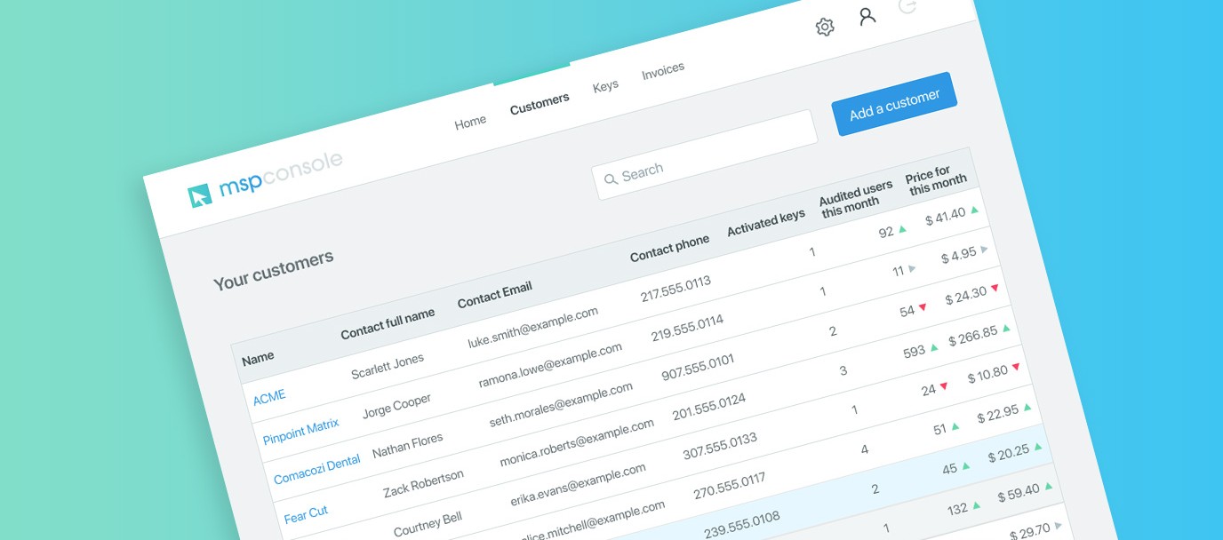 Simplify MSP Licensing and Billing with the UserLock MSP Console