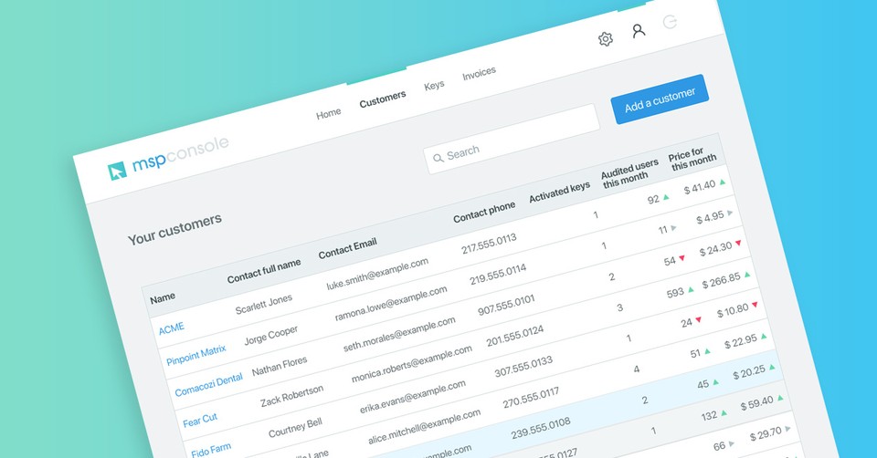 Simplify MSP Licensing and Billing with the UserLock MSP Console