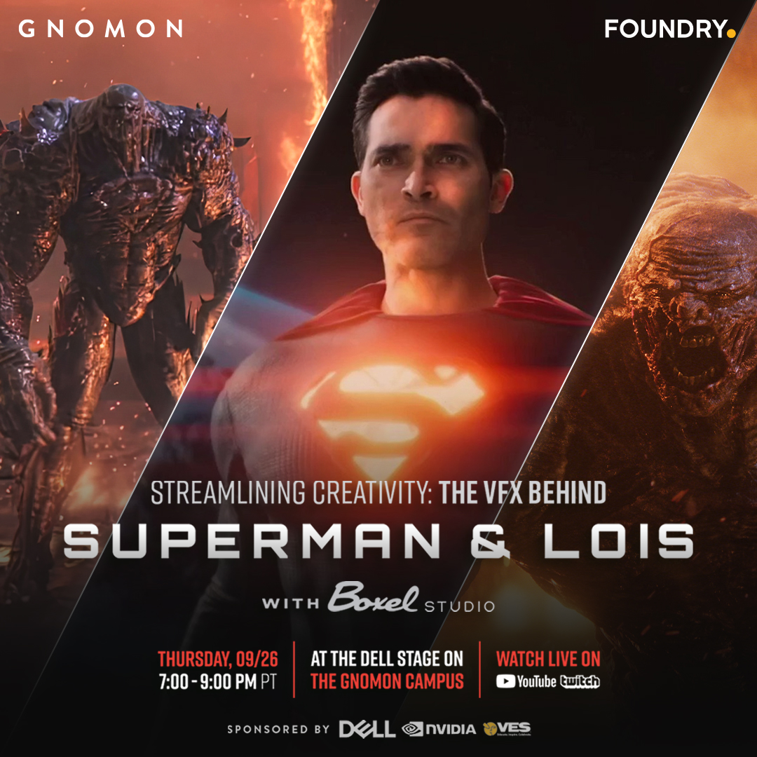 Streamlining Creativity: The VFX Behind "Superman & Lois" with Boxel Studio - Gnomon