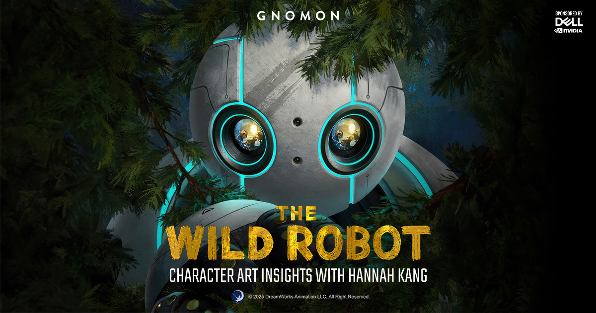 "The Wild Robot" Character Art Showcase with Hannah Kang – May 8 - Gnomon