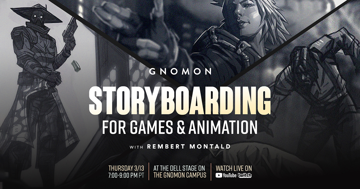 Storyboarding for Games & Animation with Rembert Montald - Gnomon