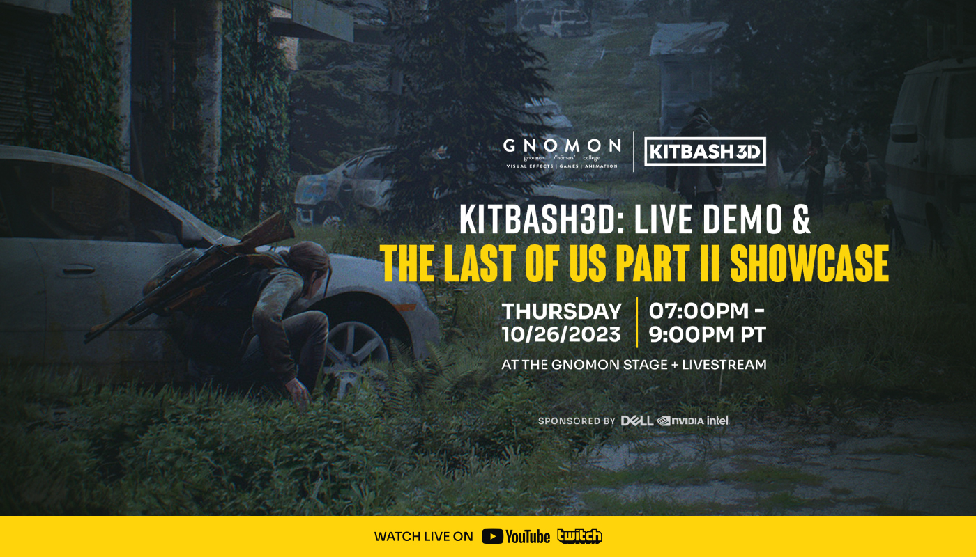 KitBash3D: Live Demo & "The Last of Us Part II" Showcase - Gnomon