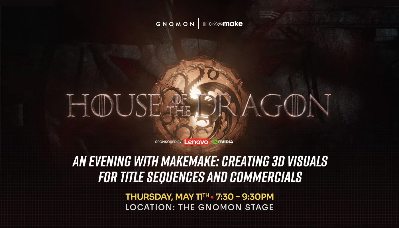 An Evening with MakeMake | Creating 3D Visuals for Title Sequences ...