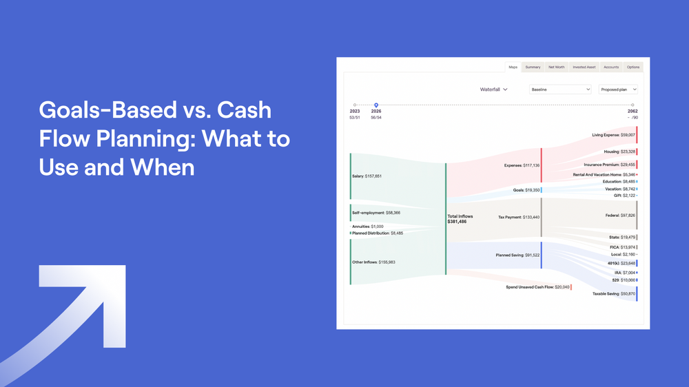 The Difference Between Cash Flow and Goals-Based Planning