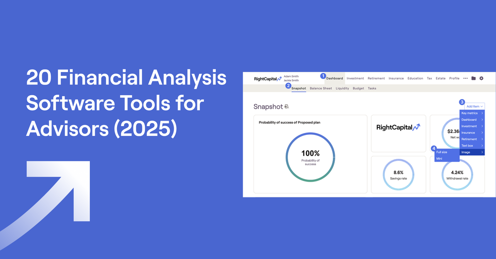 20 Financial Analysis Software Tools for Advisors (2025)