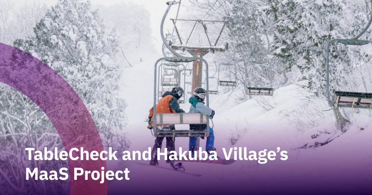 TableCheck & Hakuba Village: Innovative MaaS Solutions for Overtourism