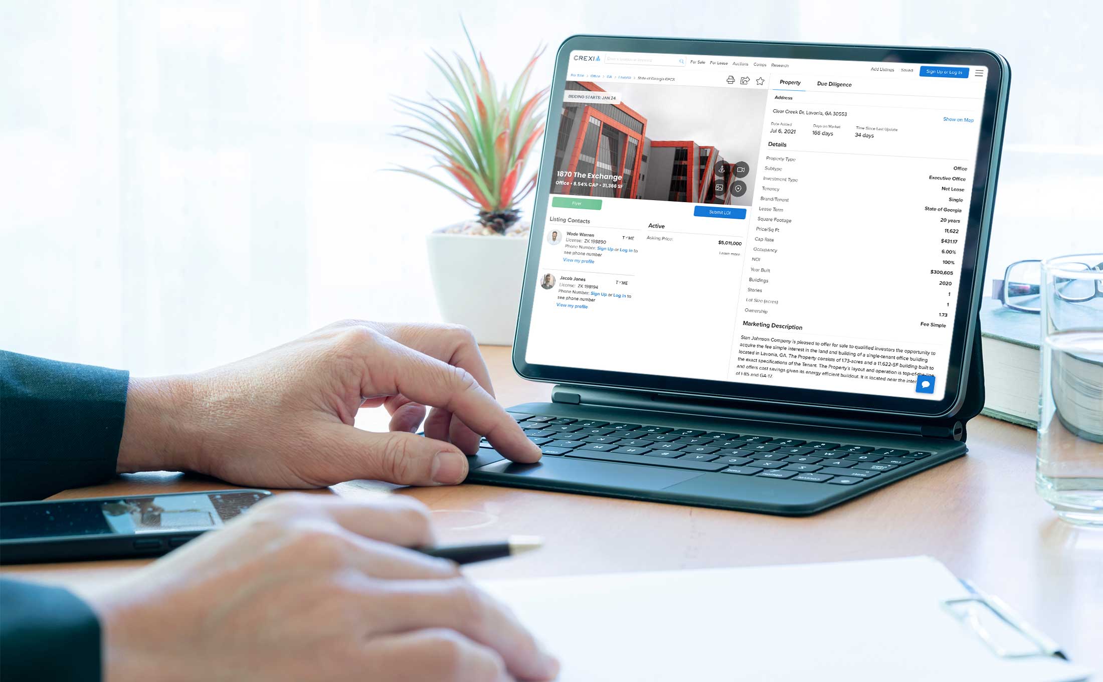 Supporting CREXi to create a leading online real estate platform