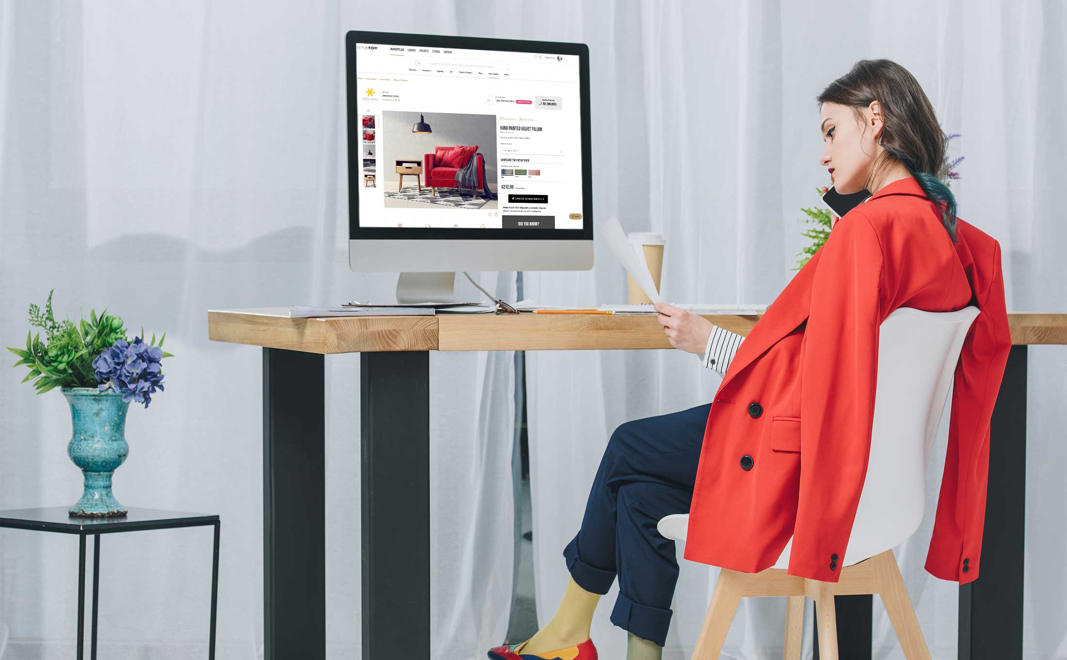 Incubating marketplace for luxury interior design | Case study