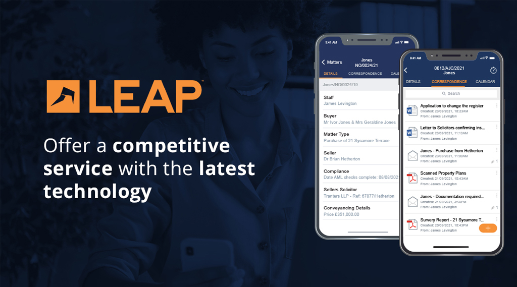 Client facing technology for law firms | LEAP blog