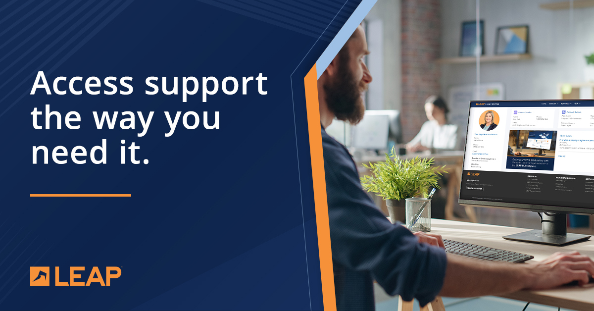 LEAP Client Support | LEAP Legal Software NZ