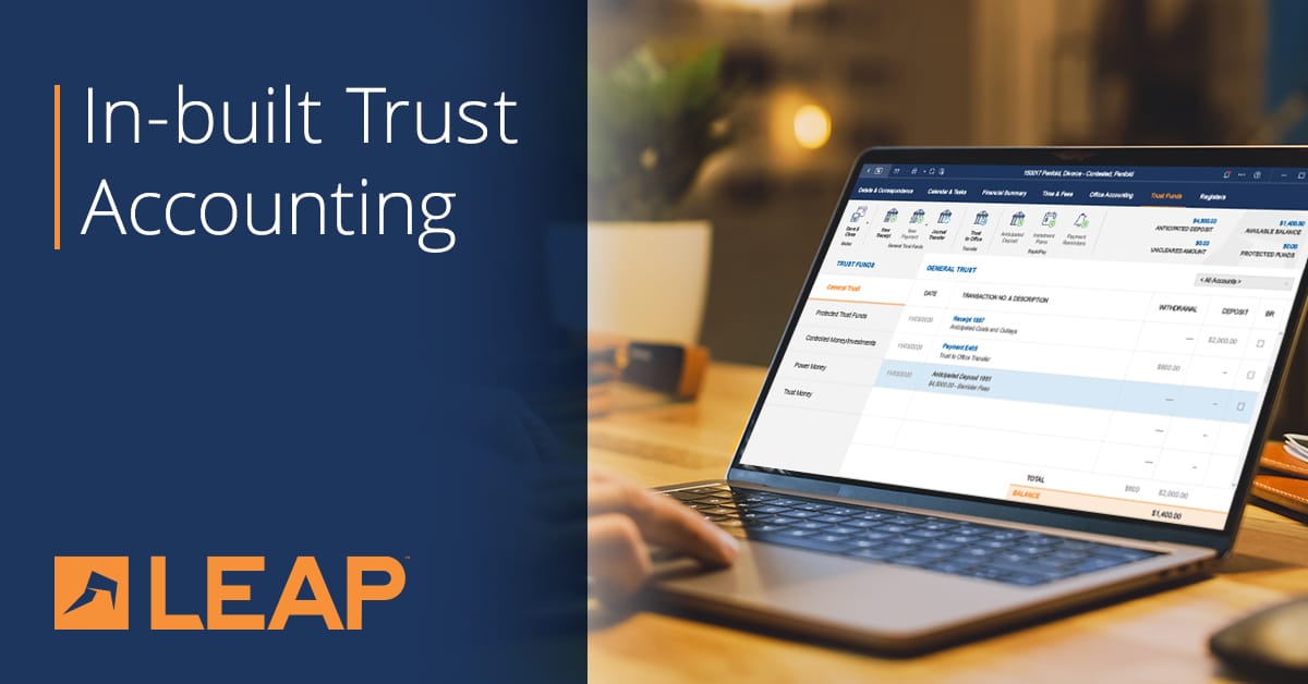 Trust Accounting | LEAP Legal Software