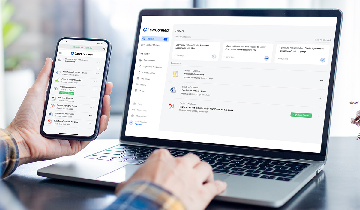 LawConnect Secure File Sharing for Lawyers | LEAP US Integrations