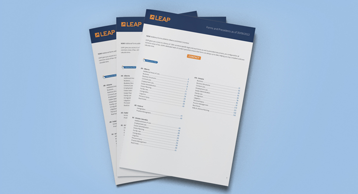 Legal Court Forms and Precedents