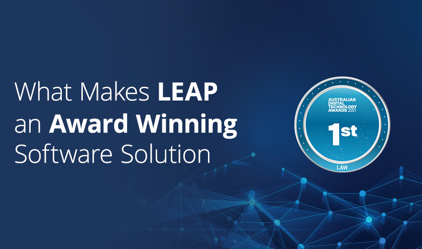 What Makes LEAP an Award Winning Software Solution | LEAP Legal Software