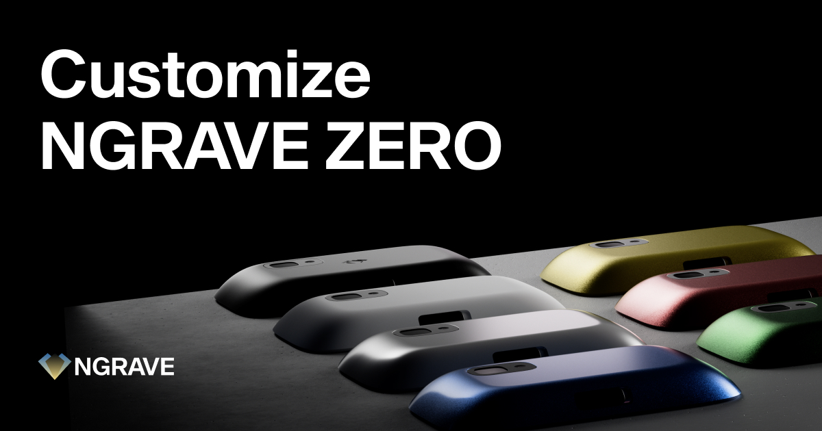 Create your branded NGRAVE ZERO