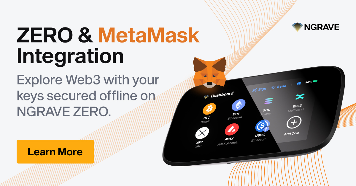 ZERO & MetaMask Integration | NGRAVE