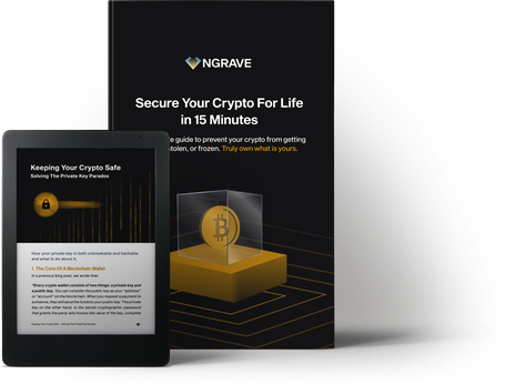 FREE Ebook: Secure Your Crypto For Life in 15 Minutes | NGRAVE