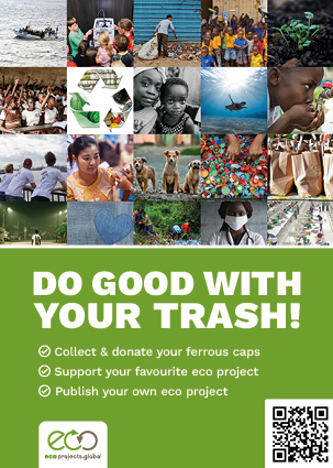 Financing sustainability projects with crown caps