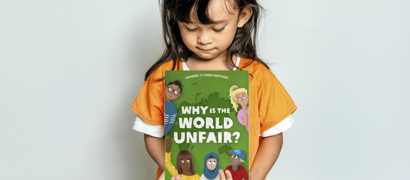 Explaining injustice to children: custom illustrated book for Oxfam ...