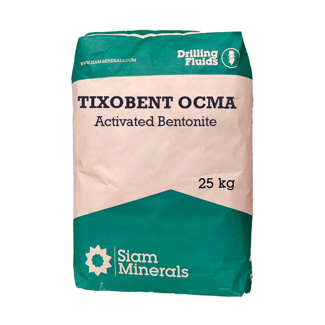 Tixobent OCMA - Activated Bentonite Oil and Gas | Siam Minerals