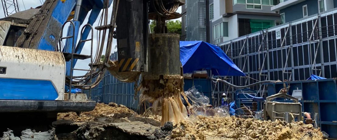 RB Bore Pile Project in Bangkok | Siam Minerals