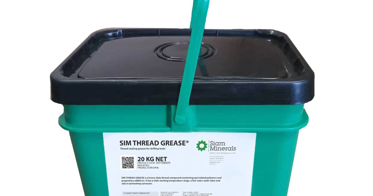 SIM THREAD GREASE | Siam Minerals drilling fluid additives