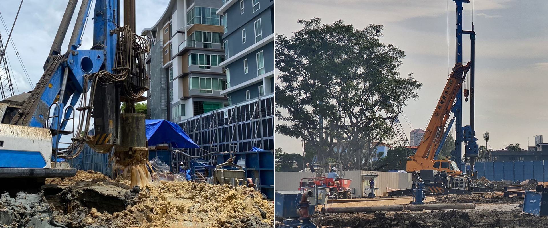 RB Bore Pile Project in Bangkok | Siam Minerals