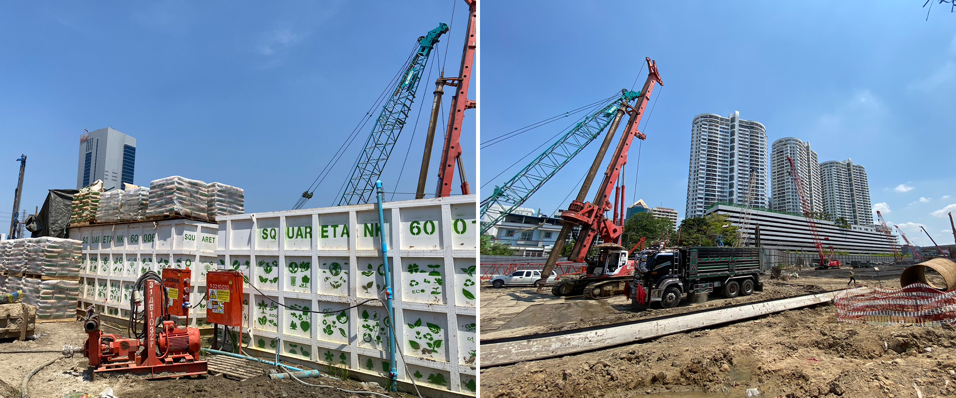 Hybrid Mud Polymer System for Bore Pile Project in Bangkok | Siam Minerals