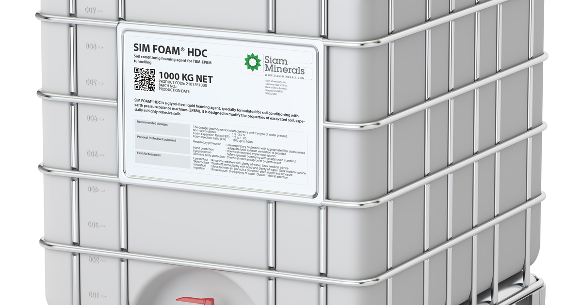 SIM FOAM HDC | Siam Minerals drilling fluid additives