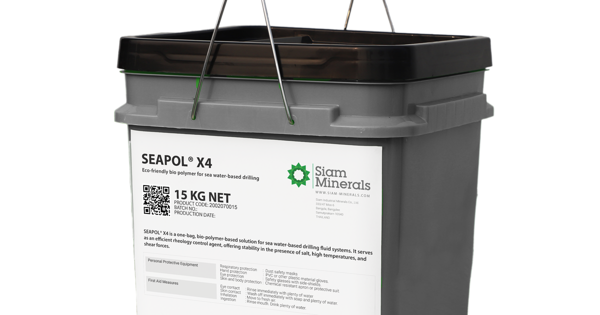 SEAPOL X4 - ECO-friendly bio-polymer for sea water-based drilling ...