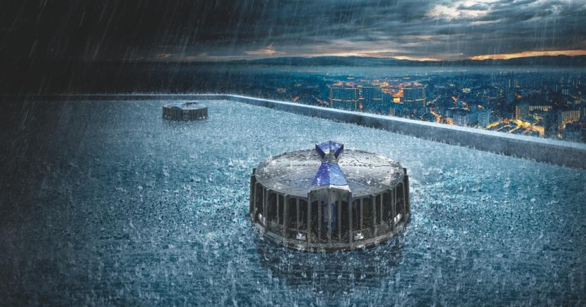 Geberit Pluvia: efficiënt onderdruksysteem voor regenwaterafvoer plat dak