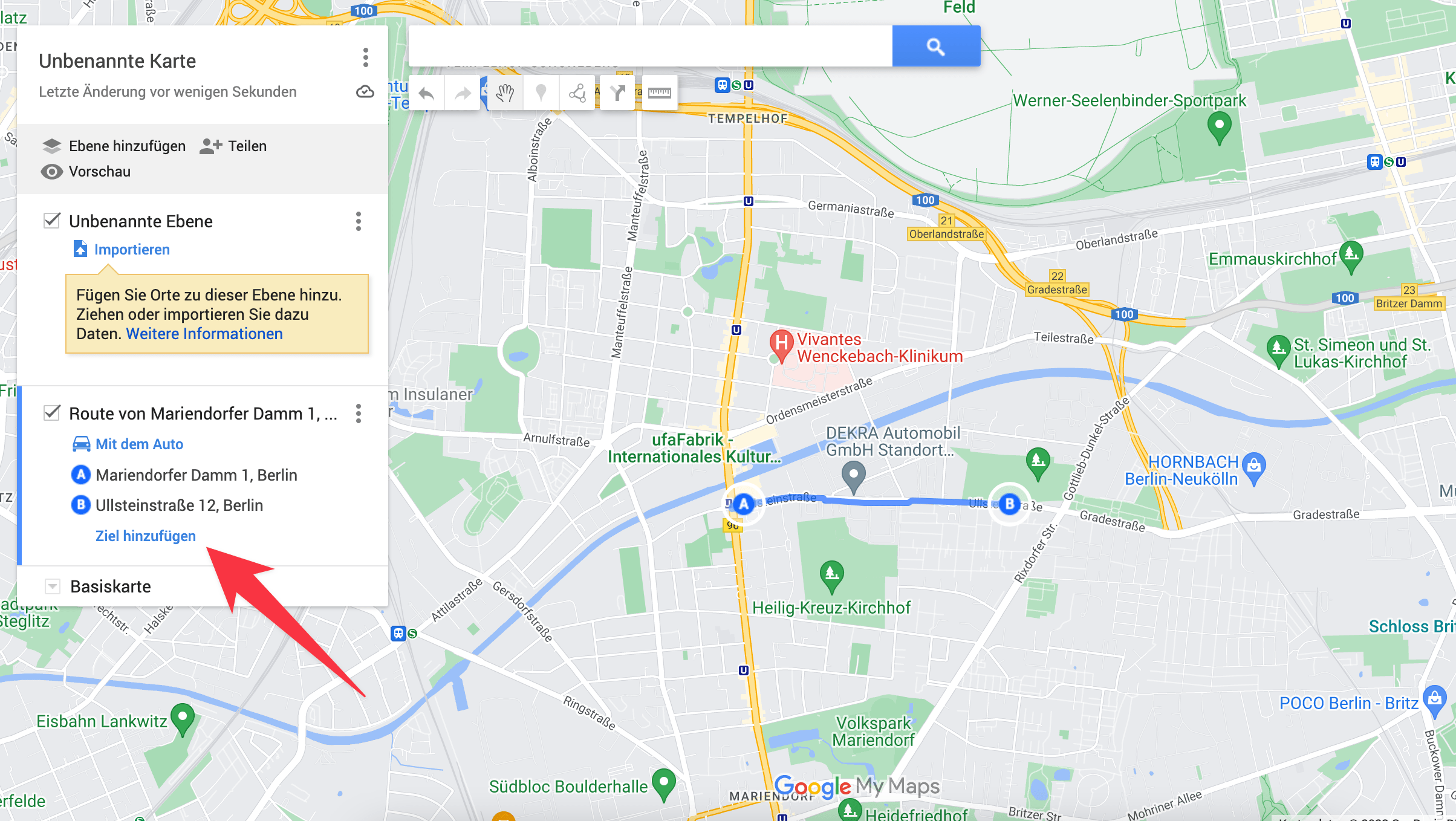 So Geben Sie Mehr Als 10 Ziele Bei Google Maps Ein XRouten
