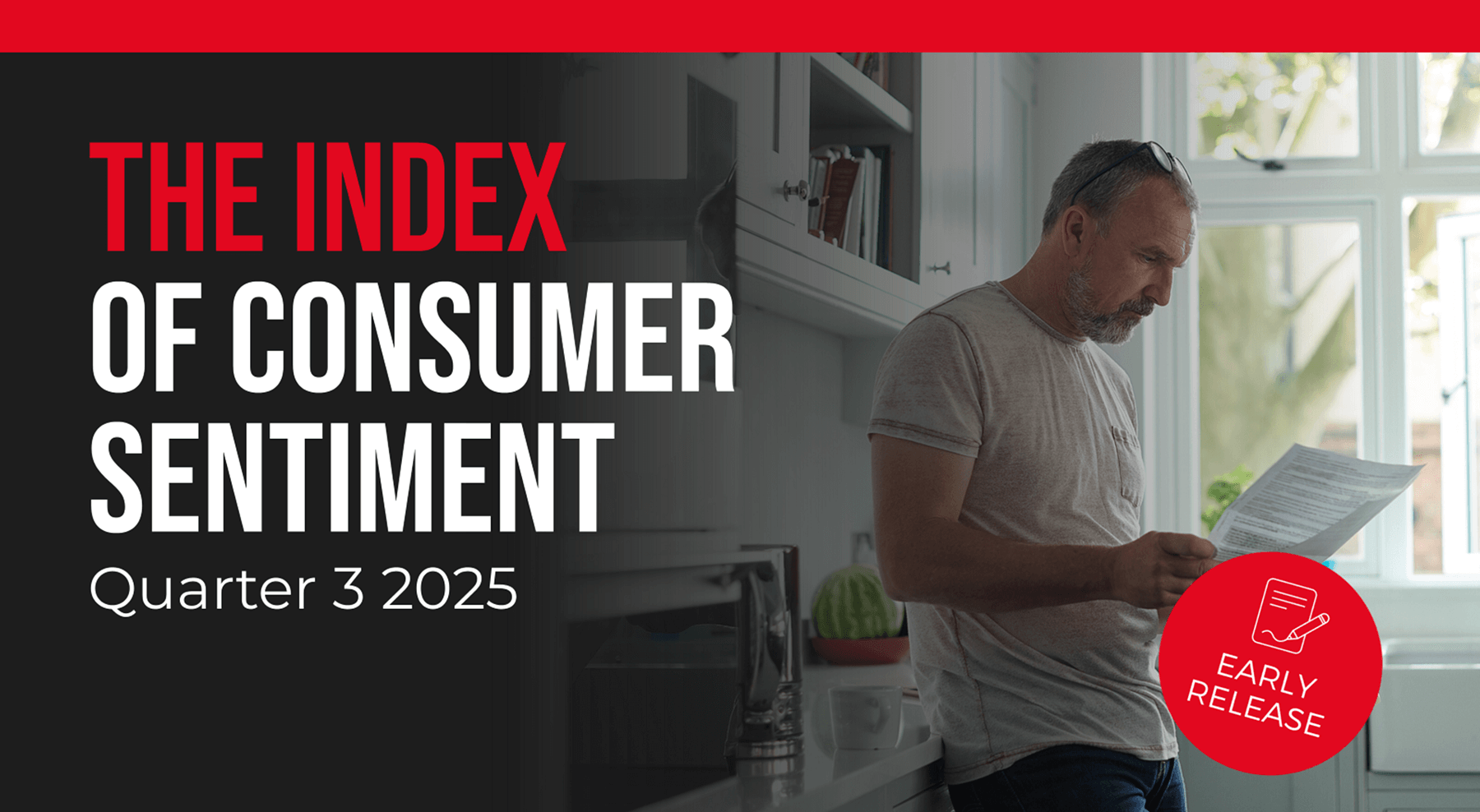 Early Release: The Index of Consumer Sentiment Quarter 3 2025