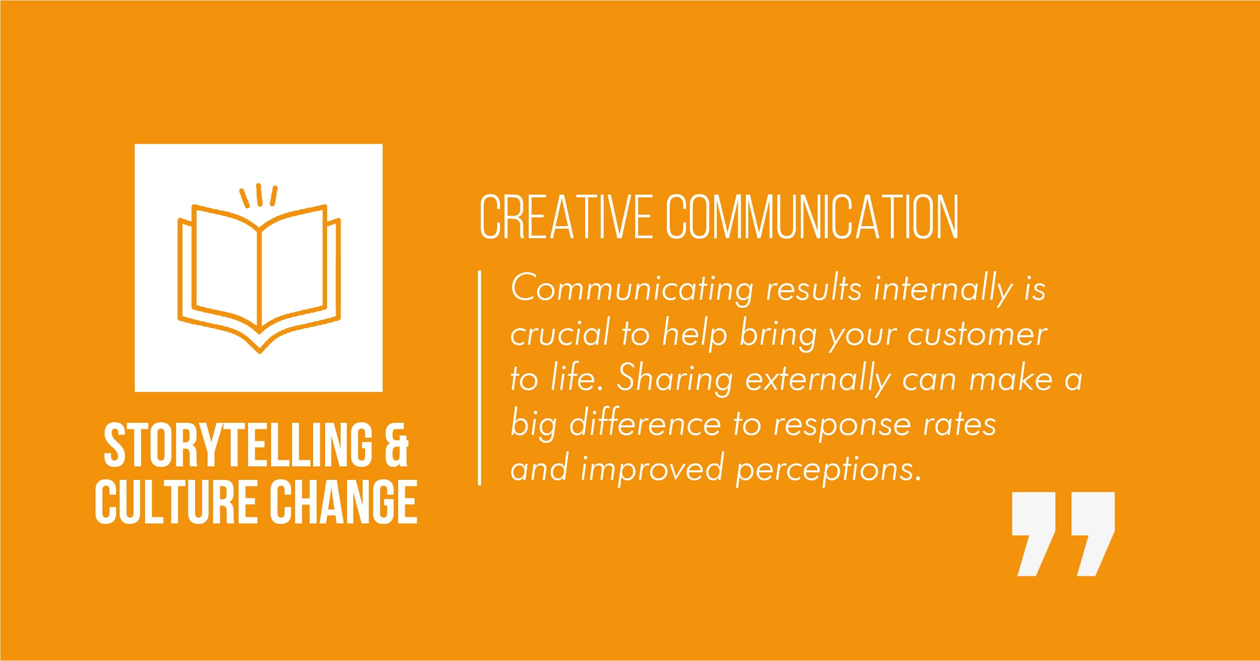 Storytelling & Culture Change